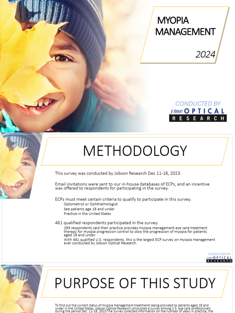 Myopia Survey 2024 - Final 1 | PDF | Myopia | Health Care