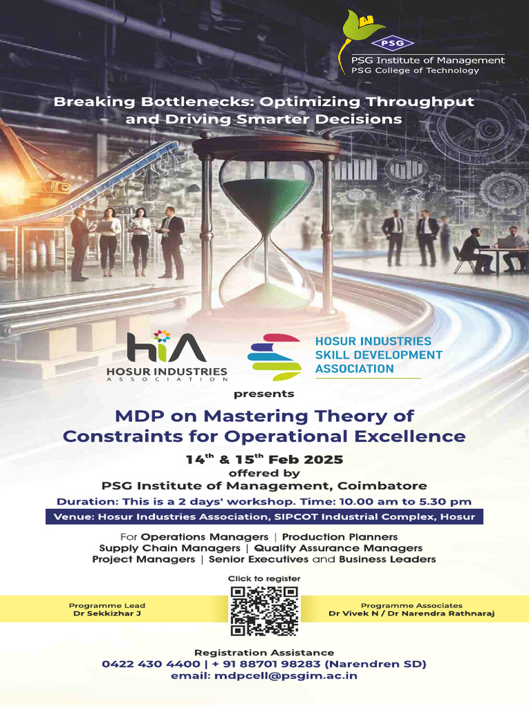 HIA TOC MDP Brochure | PDF