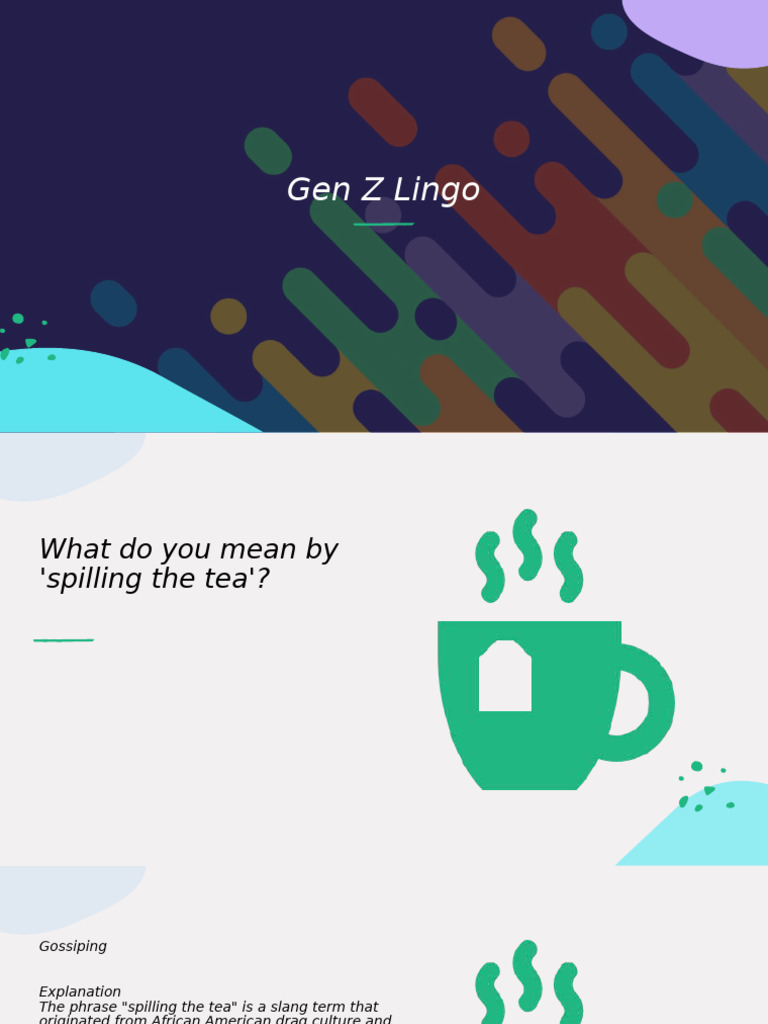 Gen Z Lingo | PDF