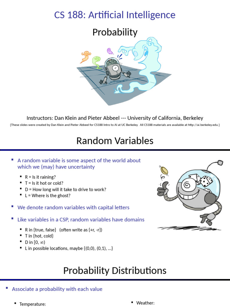 Probability Review | PDF | Probability Distribution | Probability Theory