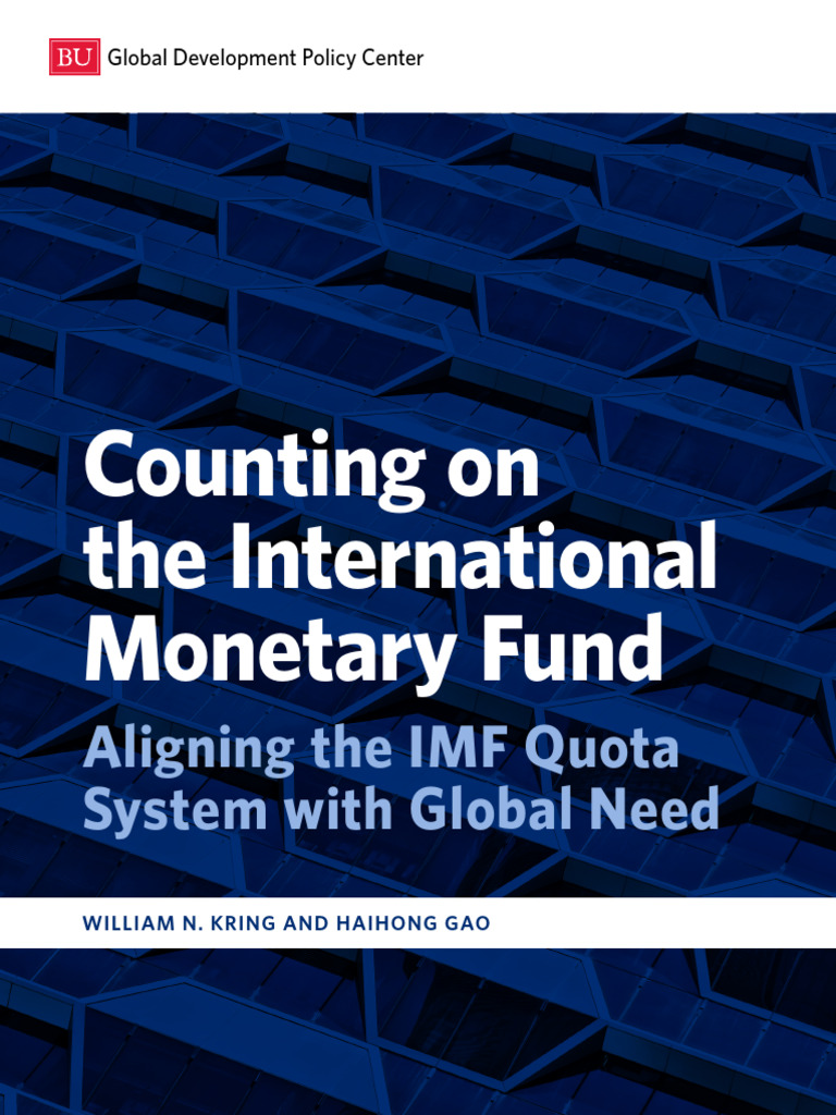IMF Quota Reform for EMDEs | PDF | International Monetary Fund ...