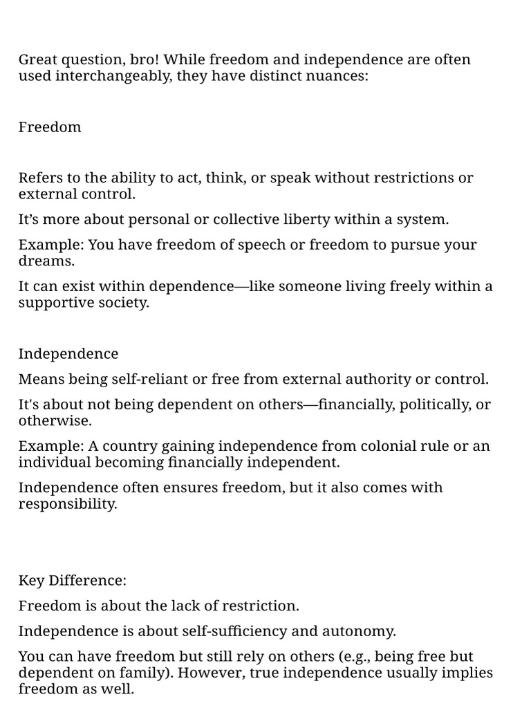 77 Independence Day | PDF