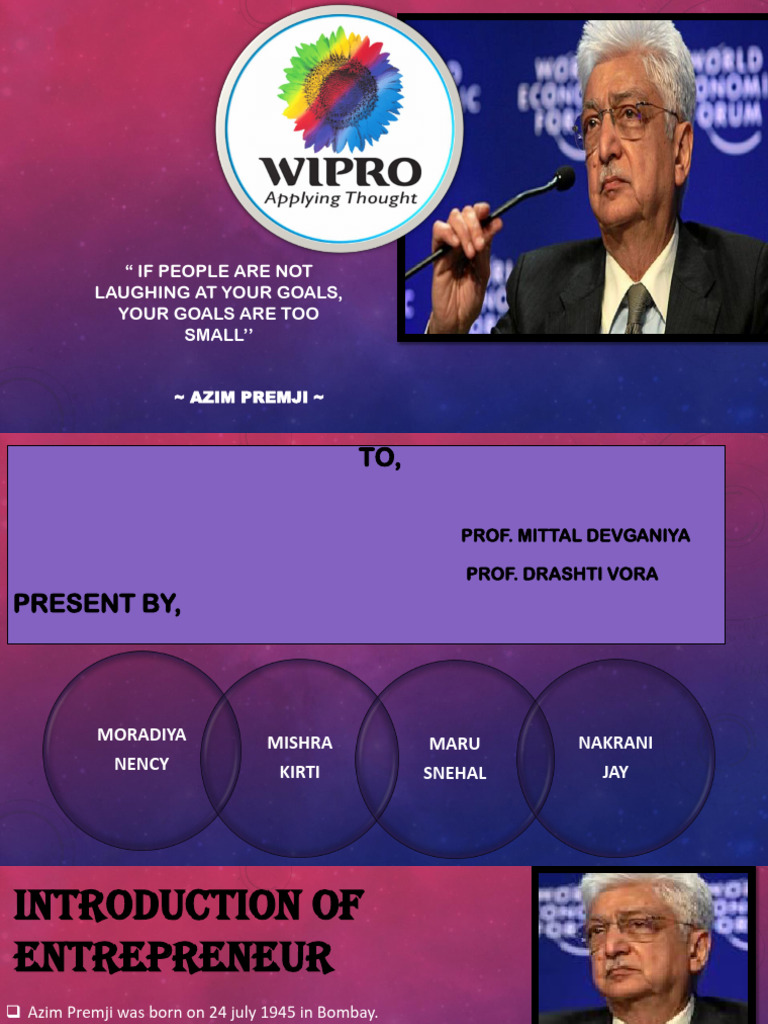 Ajim Premji PDF | PDF | Innovation | Economies