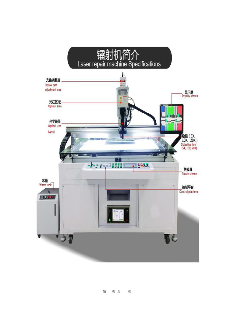 Laser Repair Machine Manual | PDF | Liquid Crystal Display | Rgb Color ...