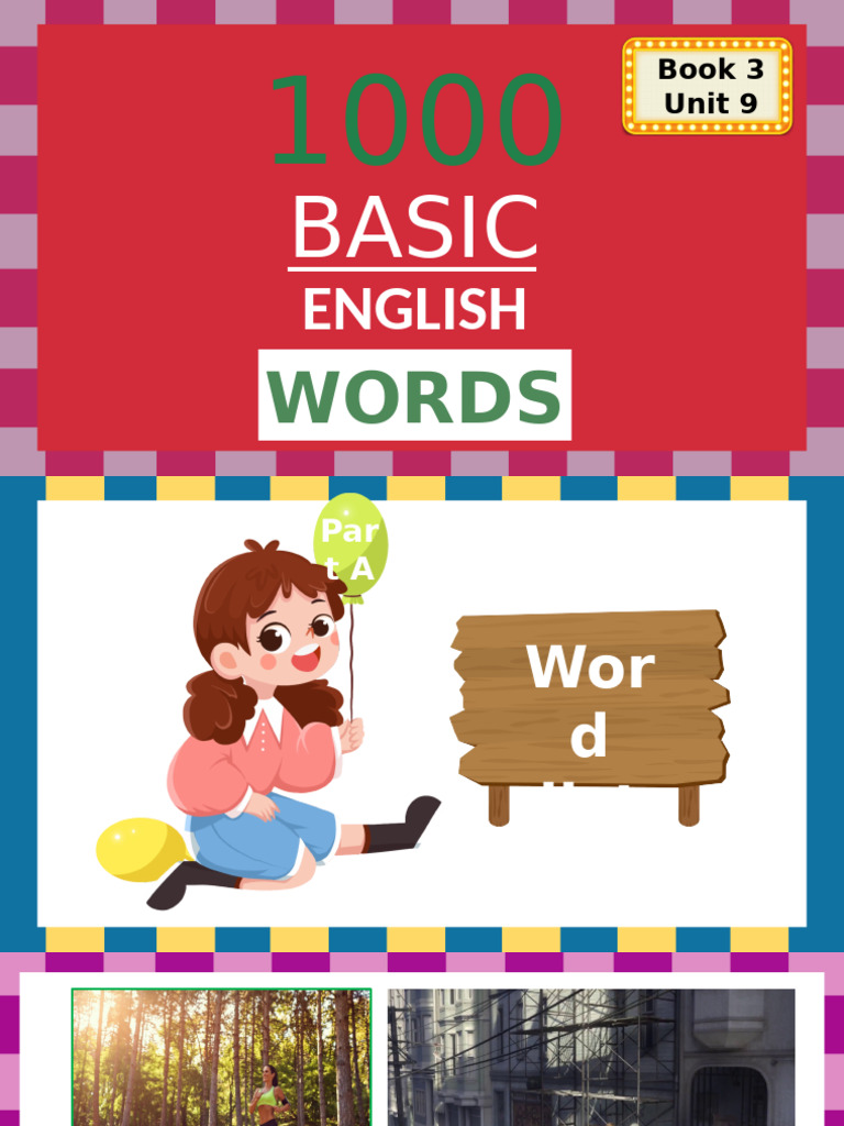 1000 Words_book 3 Unit 9 | PDF