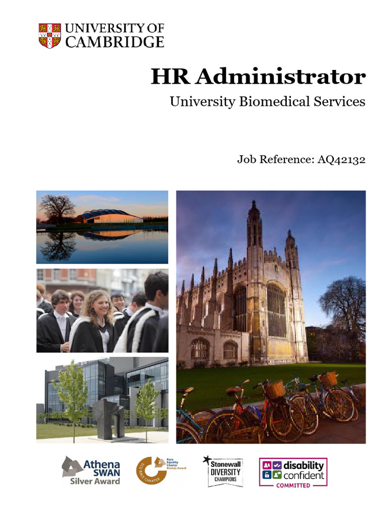 HR Administrator Position at Cambridge | PDF | University | University ...