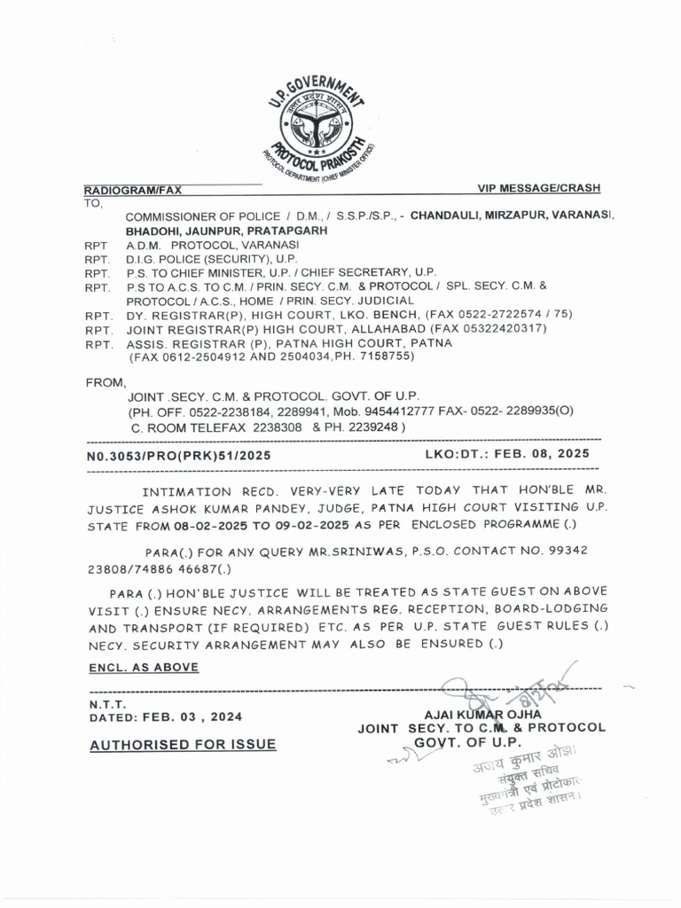 Hon Justice Ashok Kumar | PDF