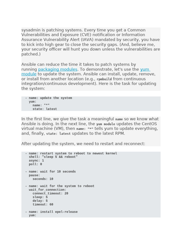 sysadmin is patching systems | PDF | Computer Engineering | Computer Architecture