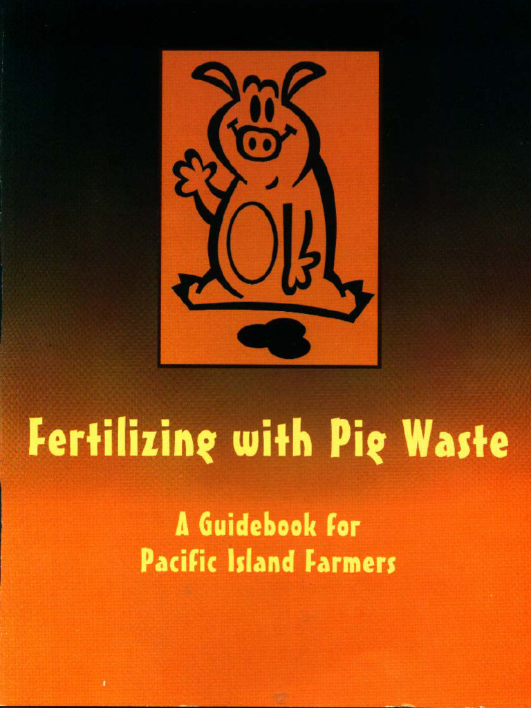 Fertilizing With Pig Waste | PDF
