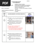 Annex A - Accomplishment Report For DTR | PDF