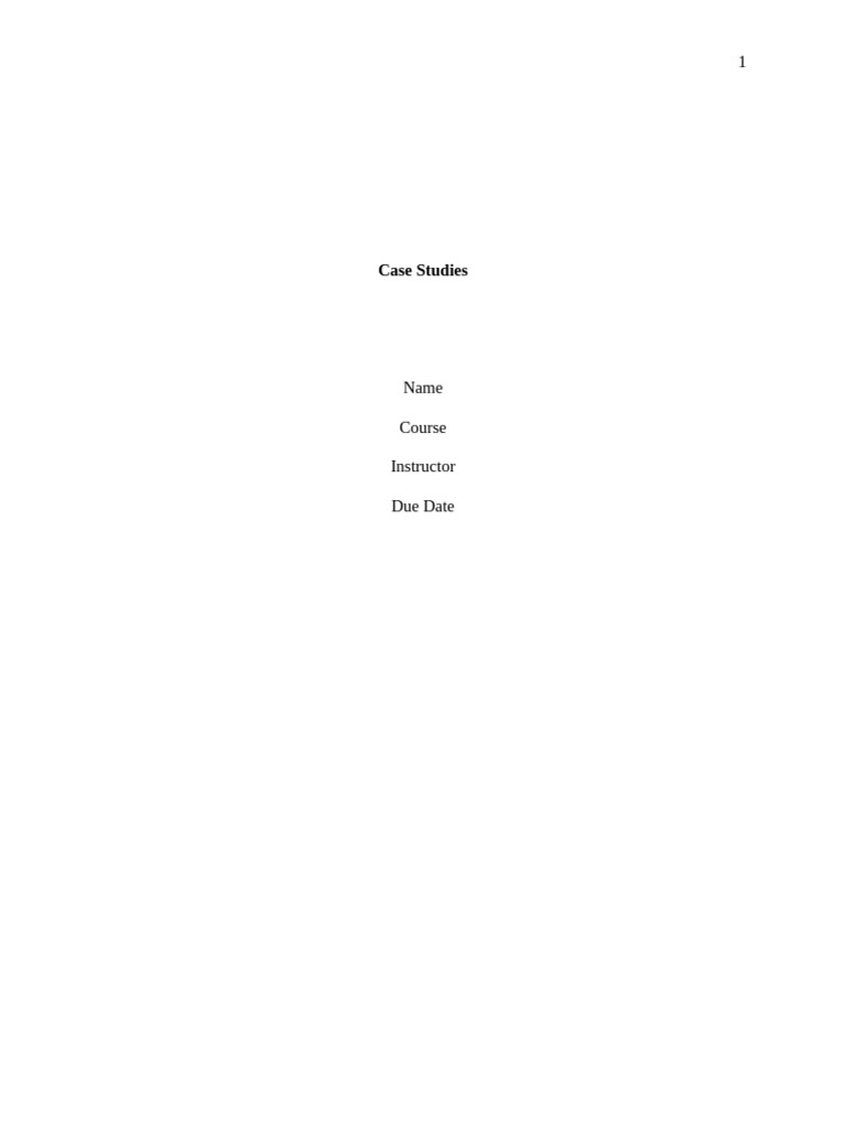 Case Studies | PDF | Port (Computer Networking) | Malware