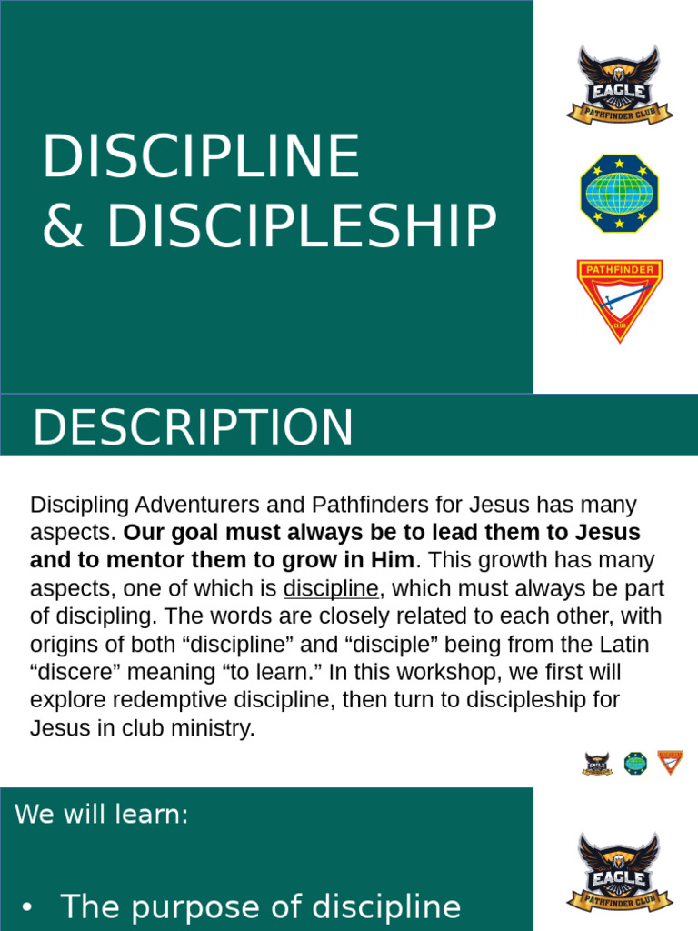 Discipline-Discipleship | PDF | Gospel Of Matthew | Jesus