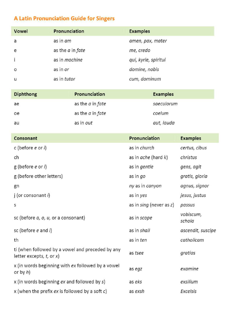 Latin Singing Guide2 | PDF