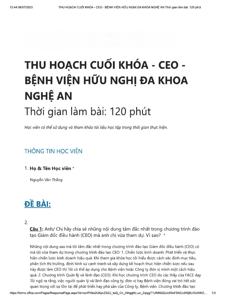 bai thi | PDF