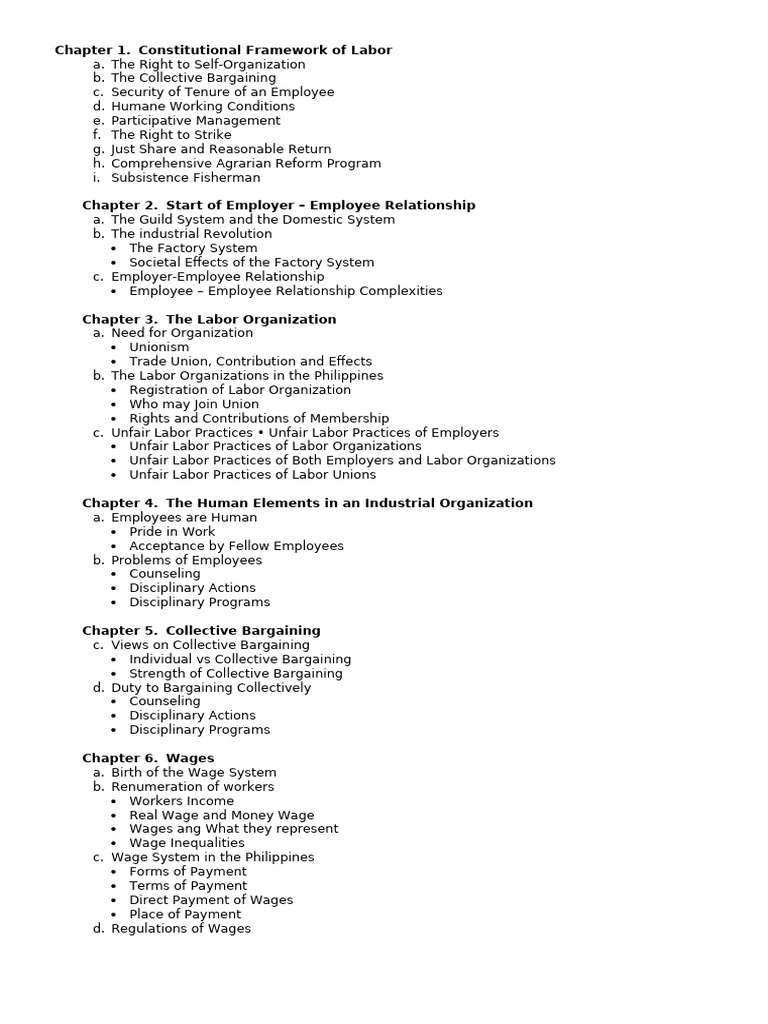 Labor Relations and Negotations | PDF | Trade Union | Employment