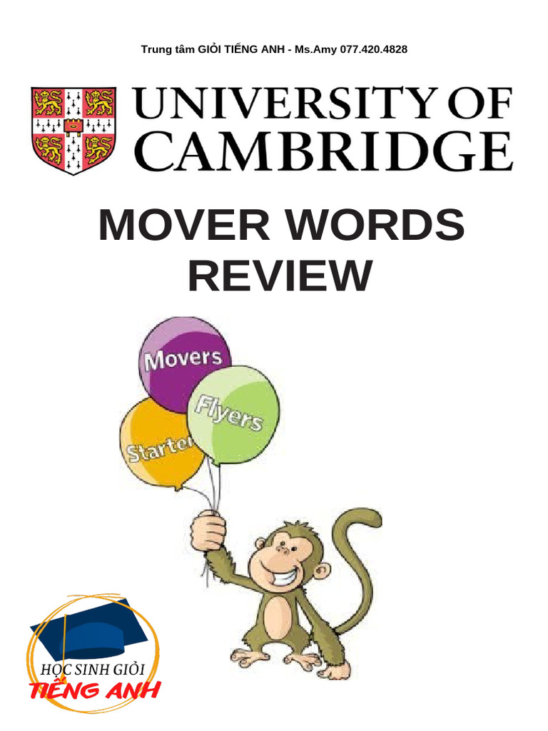 Mover Words Topics | PDF