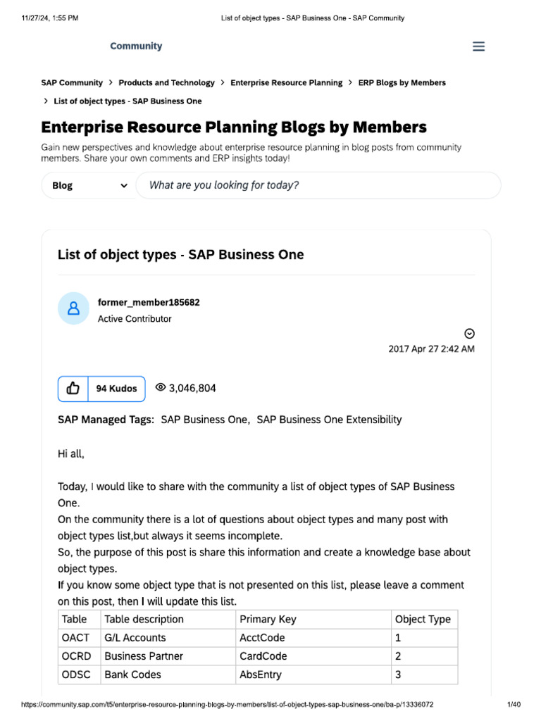 All Object Type | PDF