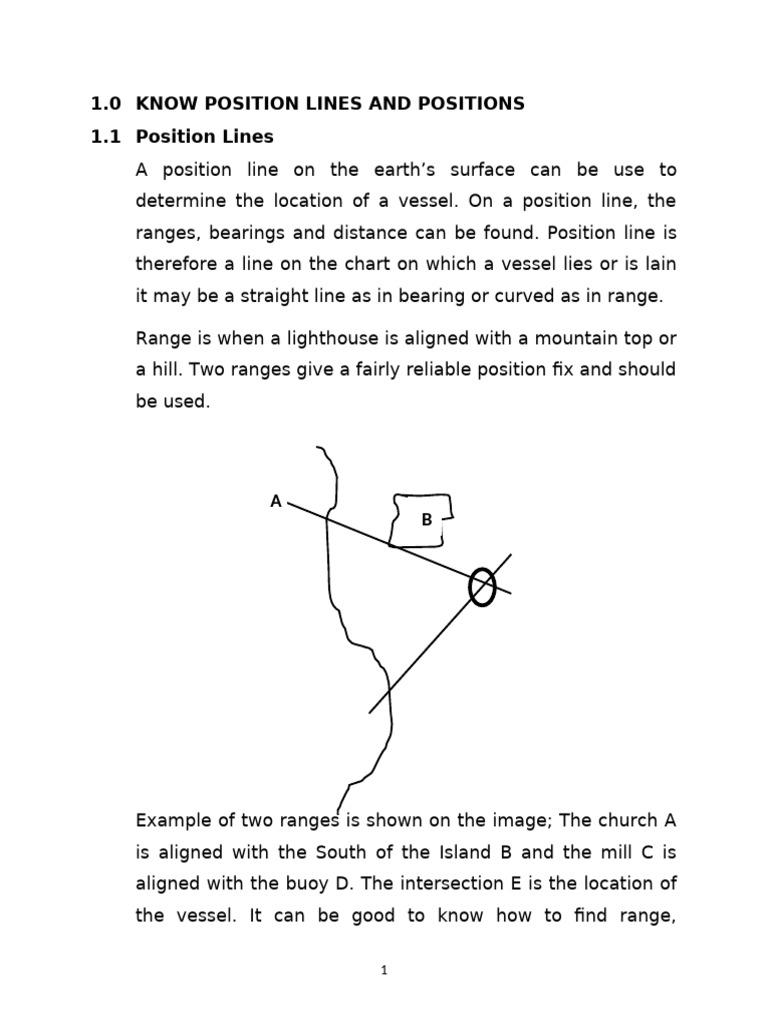 Chartwork 2 Course Notes-2 | PDF | Navigation