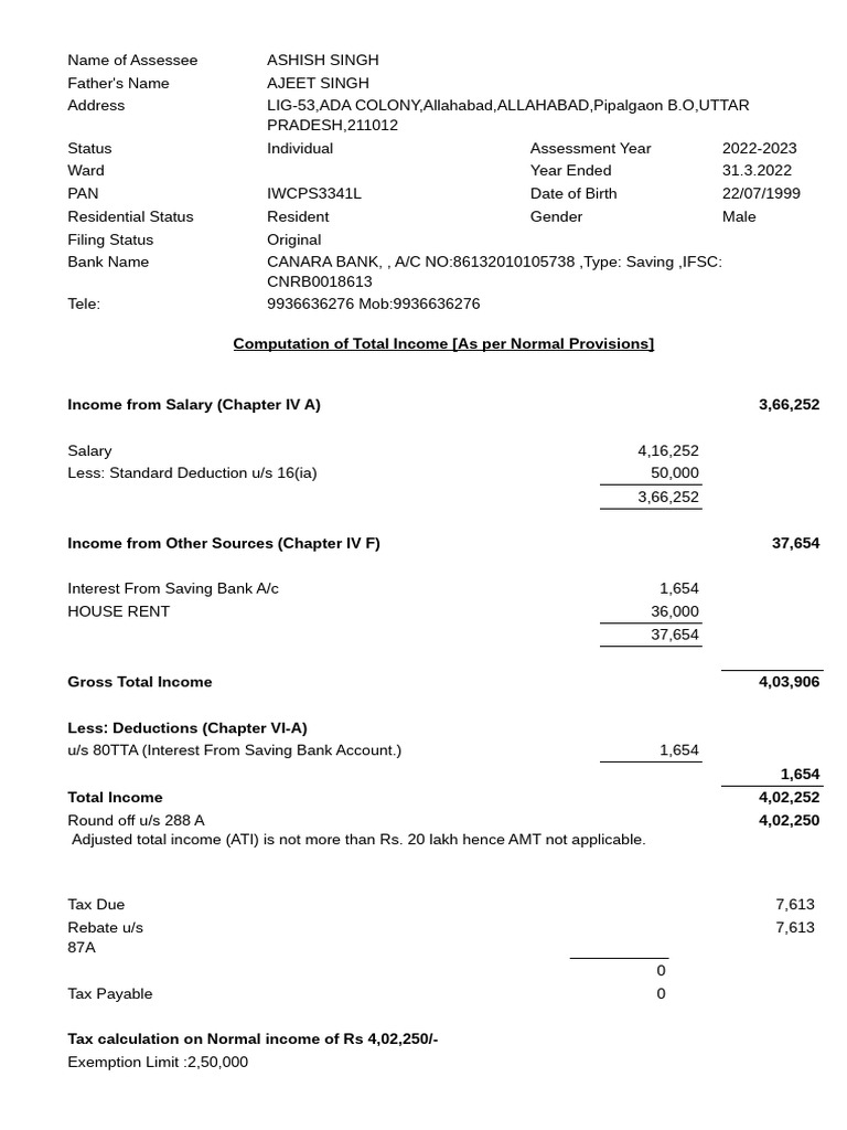 Ashish Computation 22-23 | PDF | Economies | Public Finance
