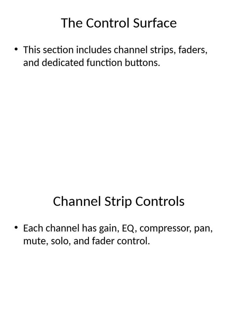 Midas_M32_Text_Only_Presentation | PDF