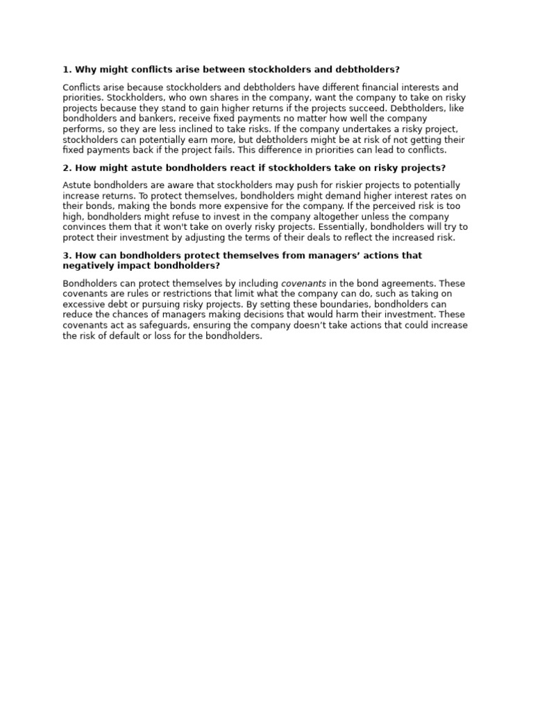 Financial Management Assignment 1 | PDF