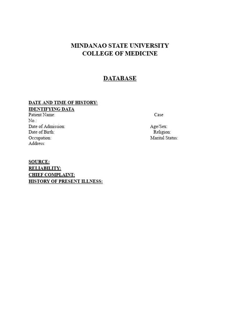 Adult Database | PDF