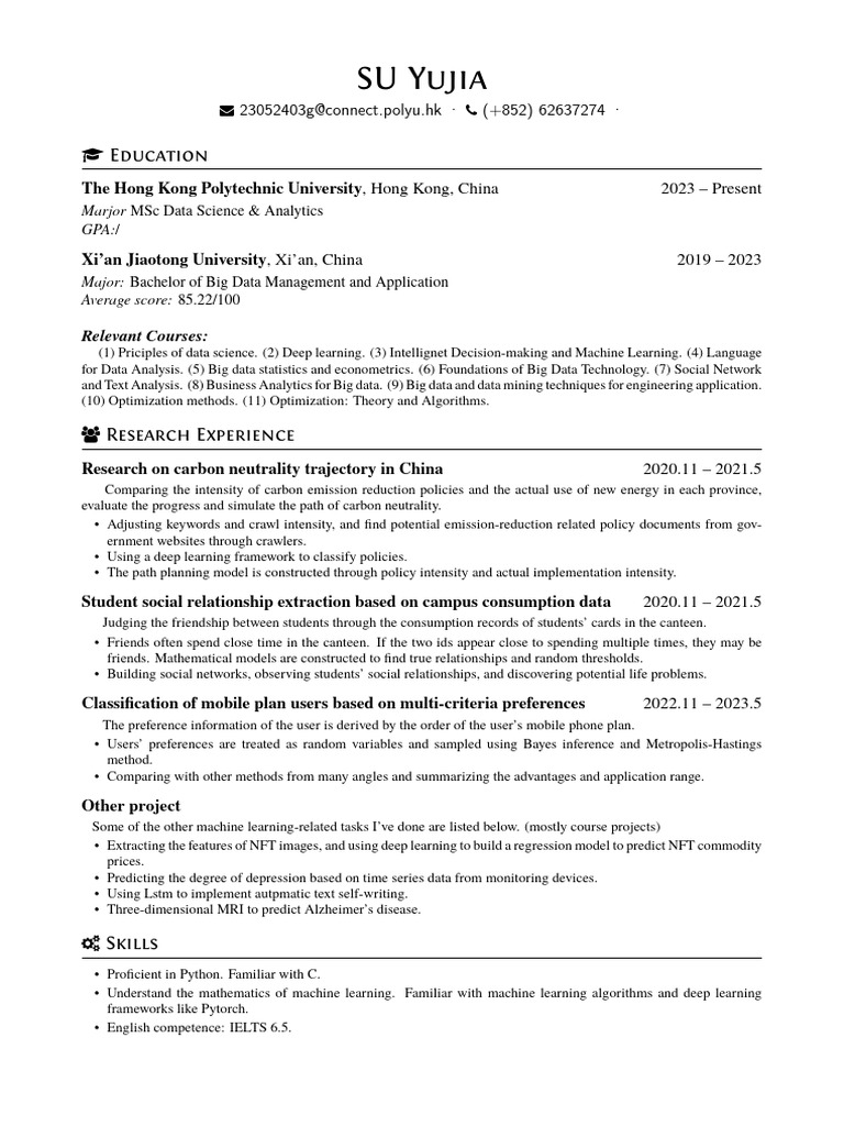 Data Science & Analytics Profile | PDF | Machine Learning | Deep Learning