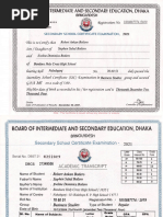 HSC Certificate & Academic Transcript | PDF