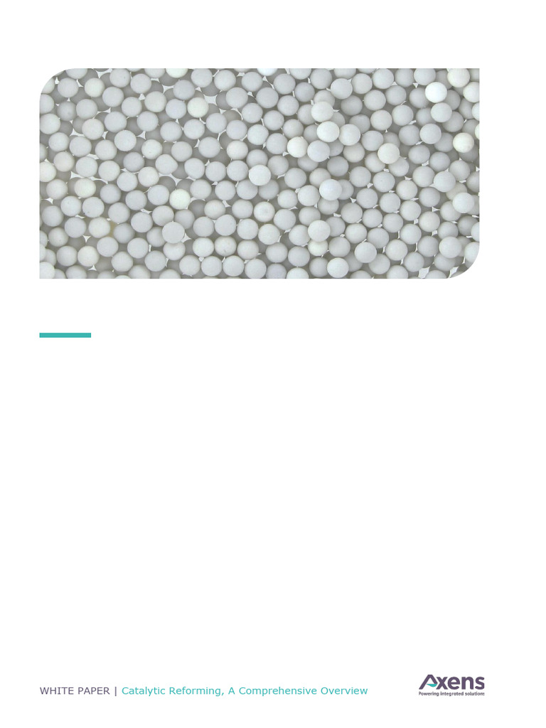 Axens - WP - Catalytic Reforming - EN | PDF | Gasoline | Oil Refinery