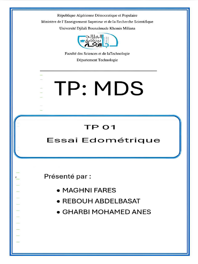 Mds.TP(1) | PDF