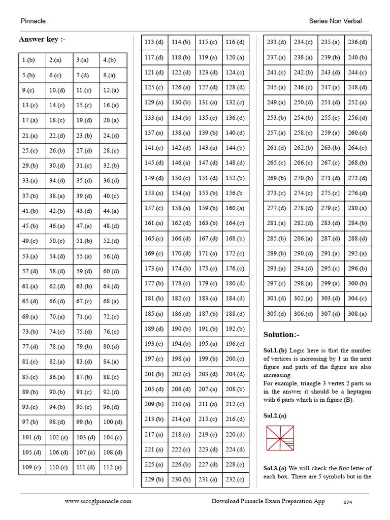 84 - SERIES NON VERBAL - Sol - SERIES NON VERBAL ENG SOL | PDF | Angle | Circle