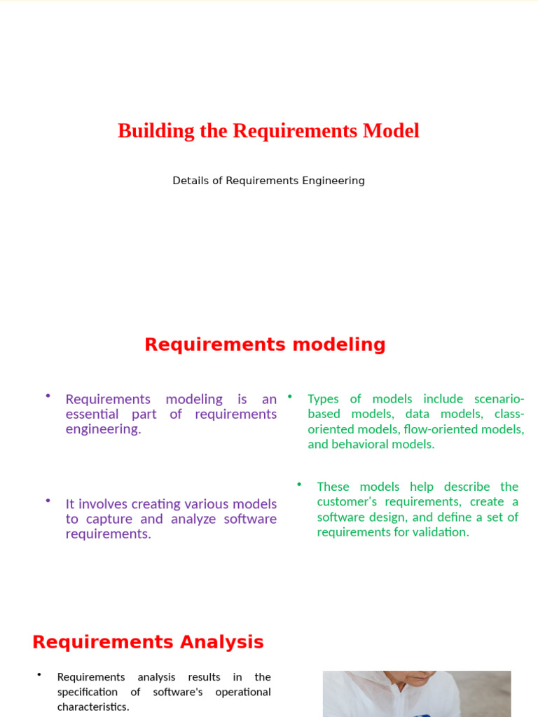 Requirements Modeling in Software Engineering | PDF | System | Use Case