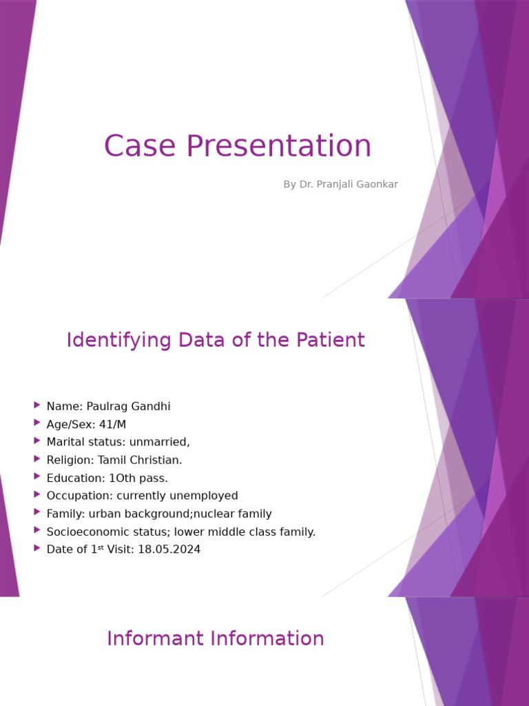 BPAD Case Presentation | PDF | Abnormal Psychology | Diseases And Disorders