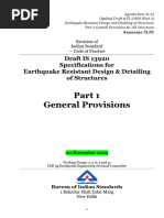IS 1893 (Part 1): 2025 Earthquake Design Standards | PDF | Earthquake ...