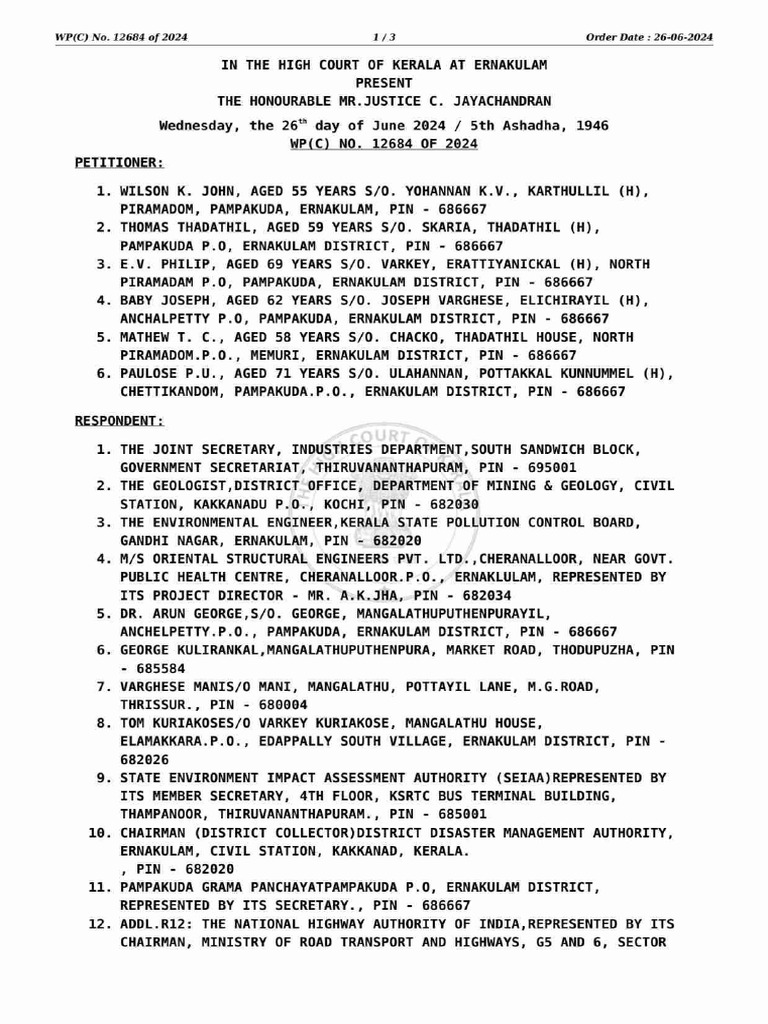 9 Annexure-IX - WPC 12684 - 2024 Interim Order DT 26-6-2024 | PDF