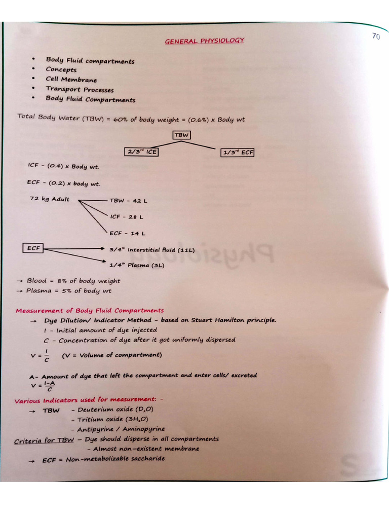 Physiology Rapid | PDF