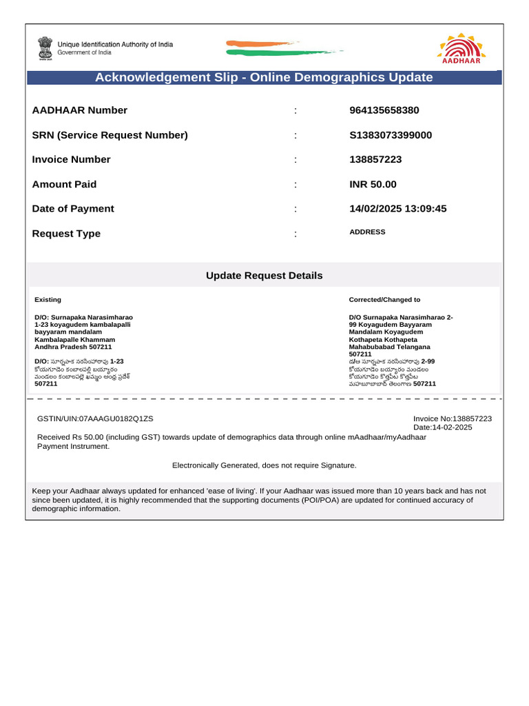 Surnapaka Rekha Sri - S1383073399000 | PDF