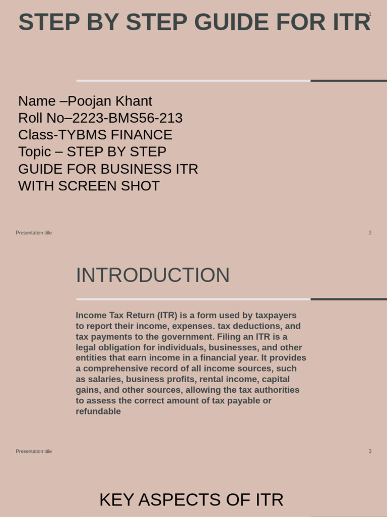 ITR 3 Guide for F&O Trading | PDF | Taxes | Income Tax