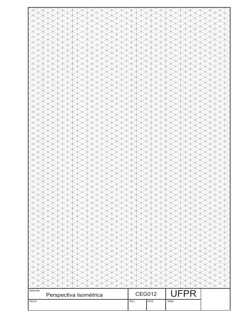 Papel Isometrico | PDF