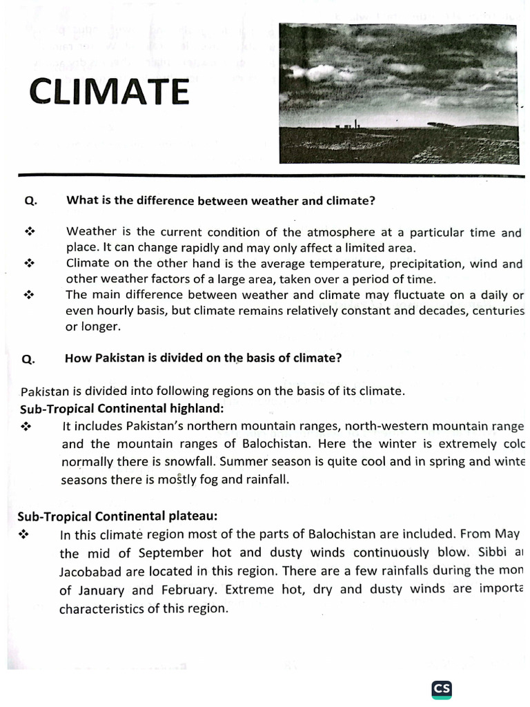 Climate | PDF