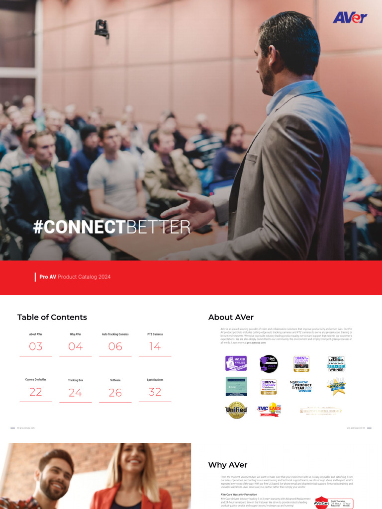 aver-proav-brochure | PDF | Internet Protocol Suite | Internet Protocols