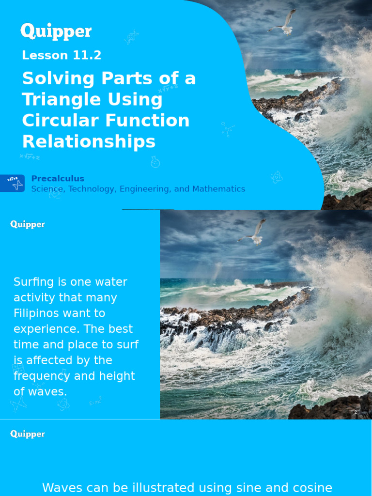 Pcal 11 Q2 1102 PF Final | PDF | Trigonometric Functions | Triangle