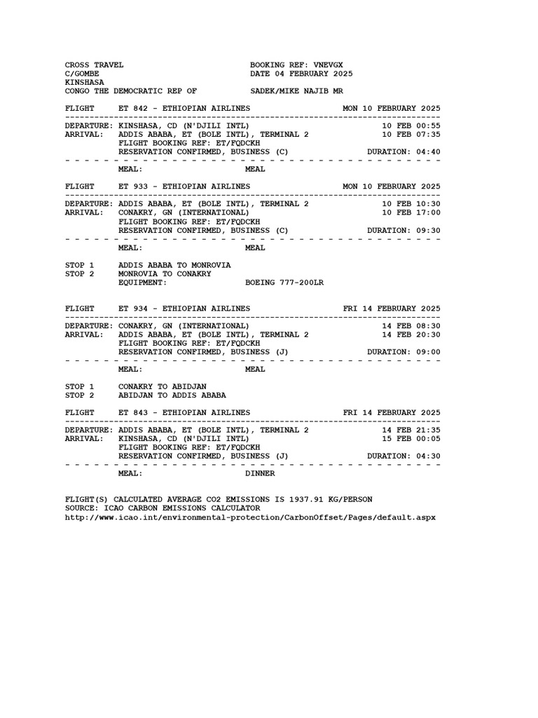 BILLET Compressed | PDF | Airlines | Civil Aviation