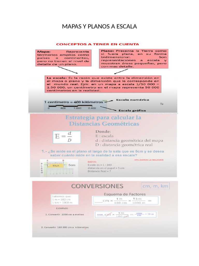 Mapas, Planos A Escala | PDF