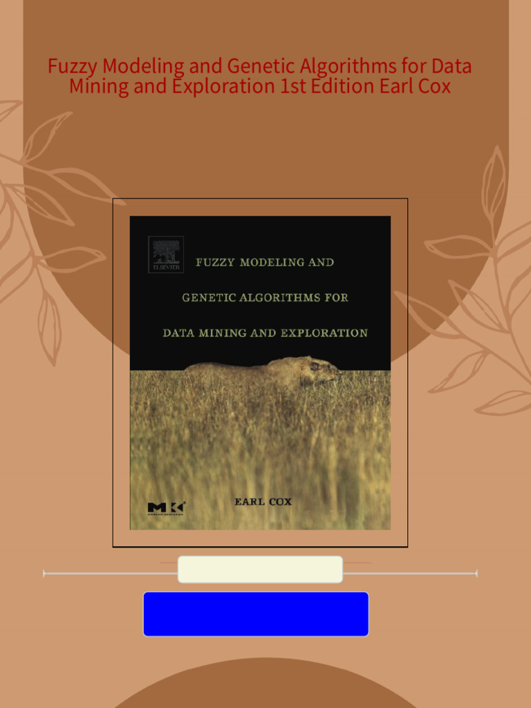 Free Pdf Sample Fuzzy Modeling And Genetic Algorithms For Data Mining