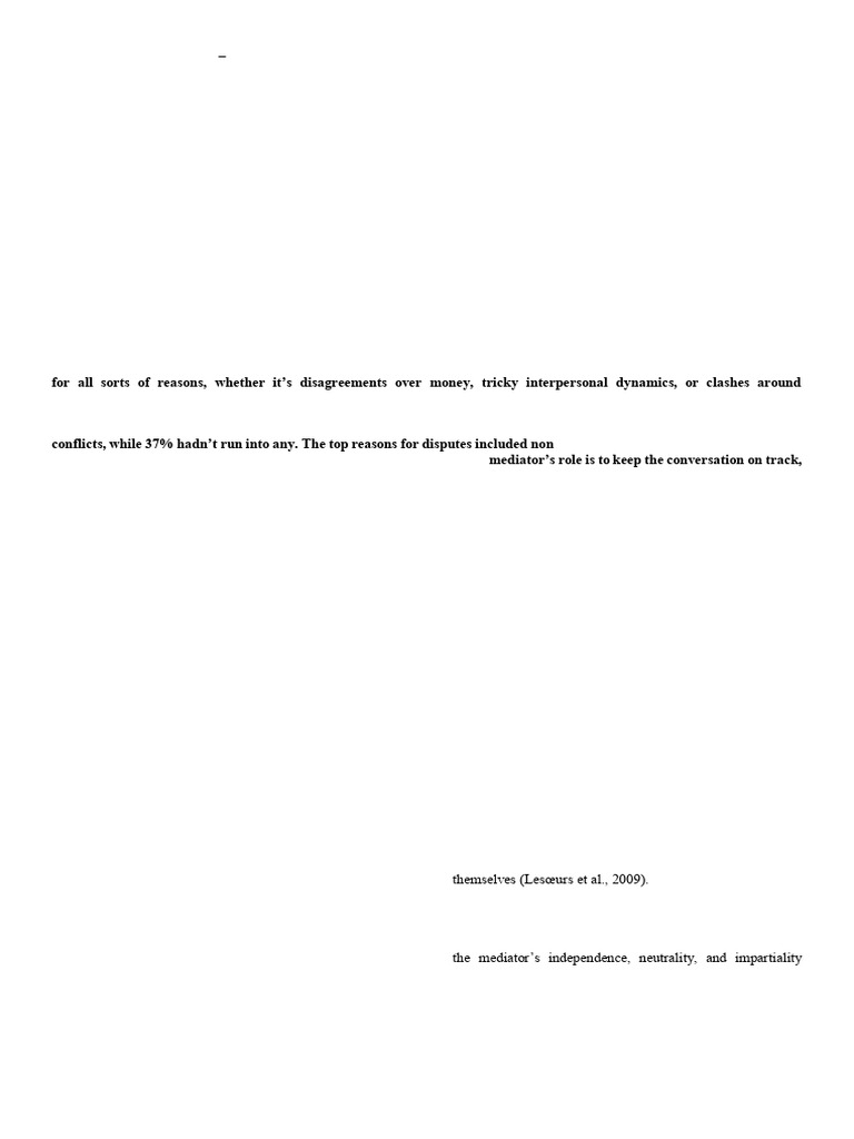 Mediation Model For Resolving Unpaid Debt Conflicts in Rural Areas ...