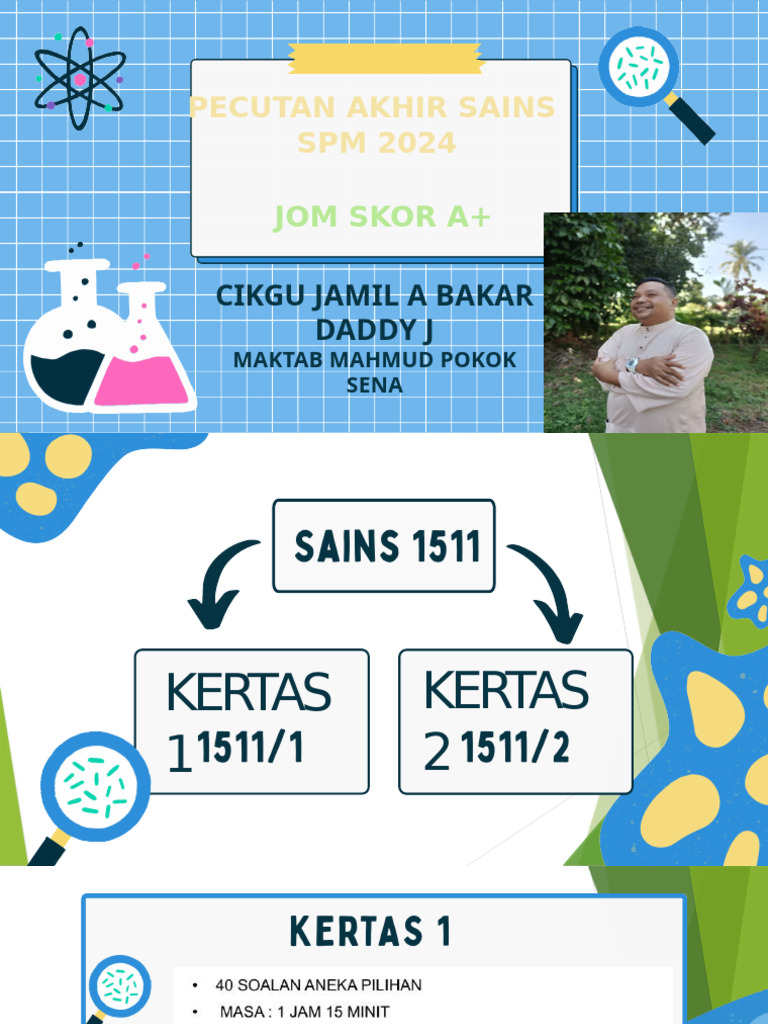 Pecutan Akhir Sains SPM 2024 | PDF