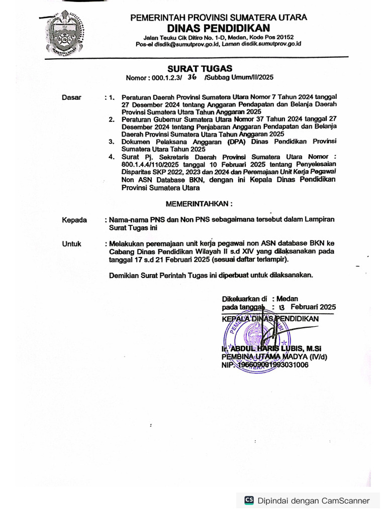 SPT INPUT DATA NON ASN PADA SIMPEG | PDF