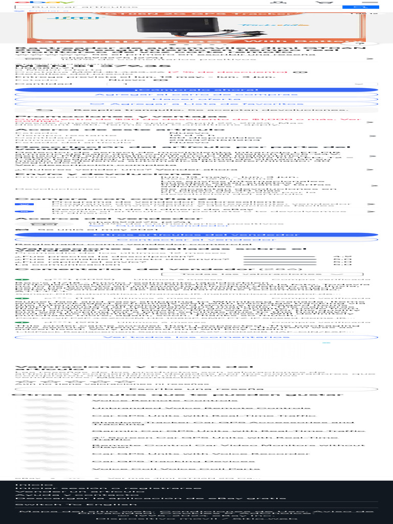 Rastreador GPS Jimi GT06N 2G GSM | PDF