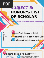 UofL Graduation Honors Requirements | PDF